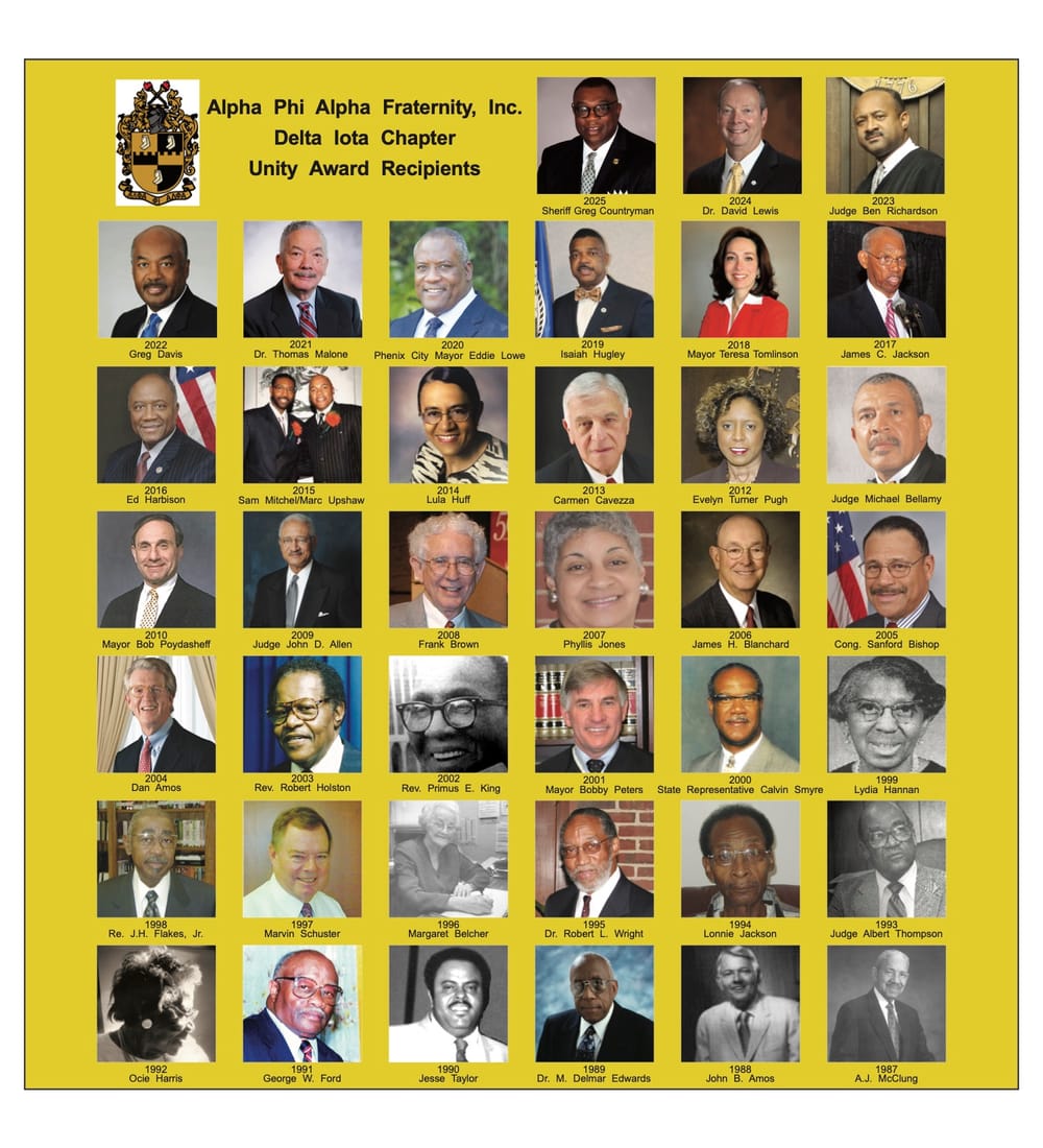 Sheriff Greg Countryman Receives 39th Annual Alpha Phi Alpha 2025 Unity ...