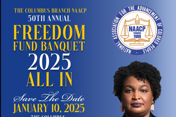 Columbus NAACP to Host 50th Annual Freedom Fund Banquet with Stacey Abrams as Keynote Speaker